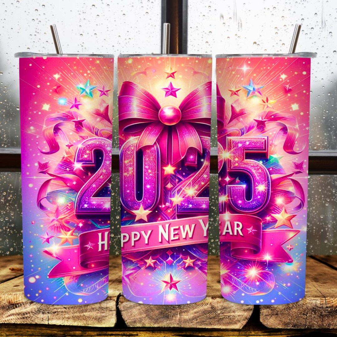 New Years Clipart, Happy New Year SVG, 2025 Svg Cut File, Cricut ...