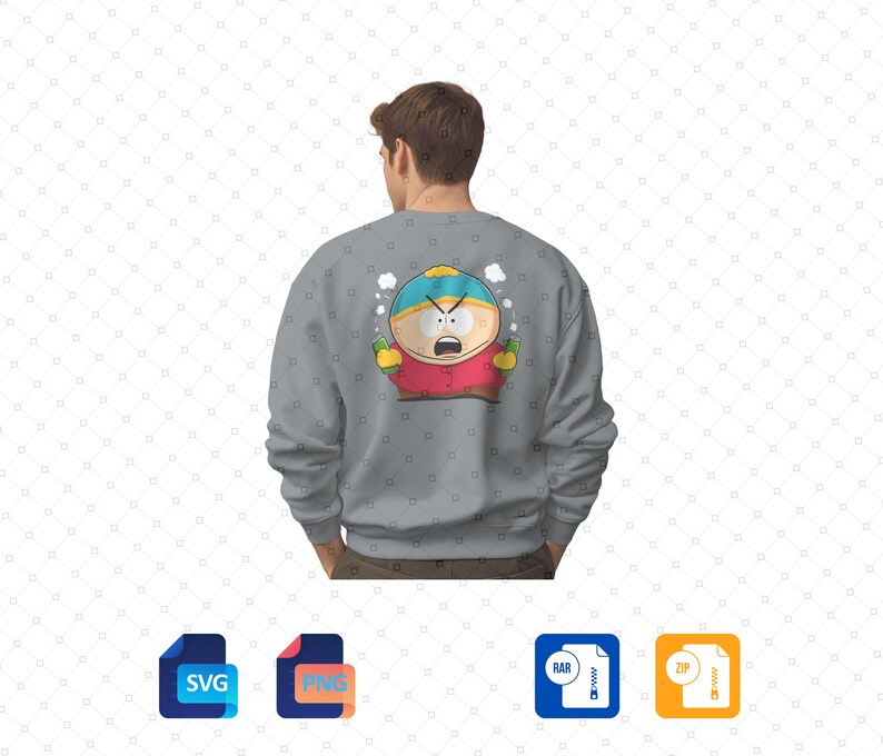 Southpark Svg Eric Cartman Svg Instant Dowload Southpark Png - Etsy