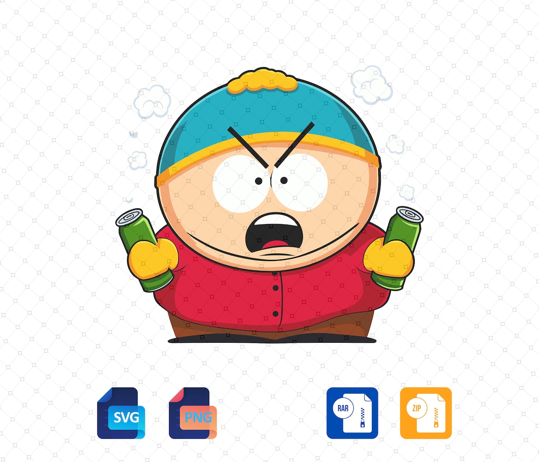 Southpark Svg Eric Cartman Svg Instant Dowload Southpark Png - Etsy