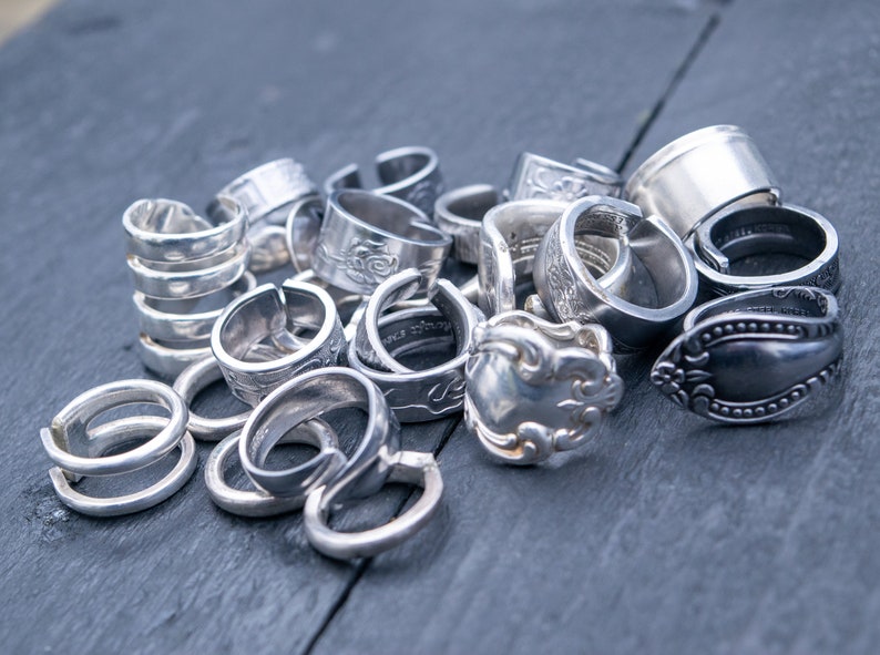 Handmade Fork Rings - Etsy