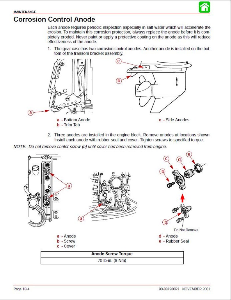 Mercury 4 Stroke 115HP EFI Outboard Shop, Service, Repair, Workshop ...