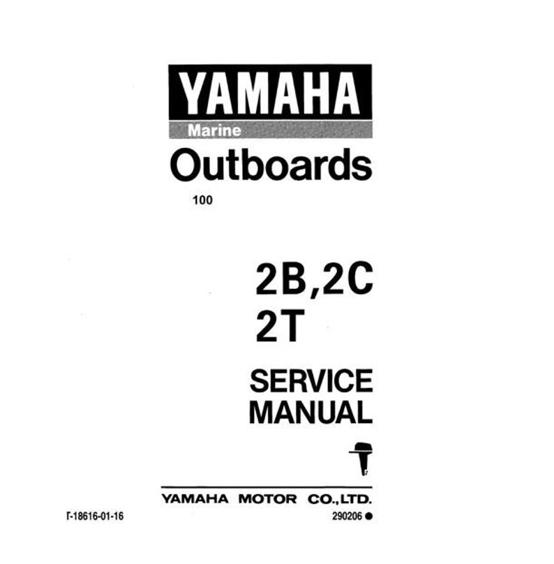 Yamaha 2 Stroke 2HP 2B/2C (2MH) Outboard Engine Service/shop/repair ...