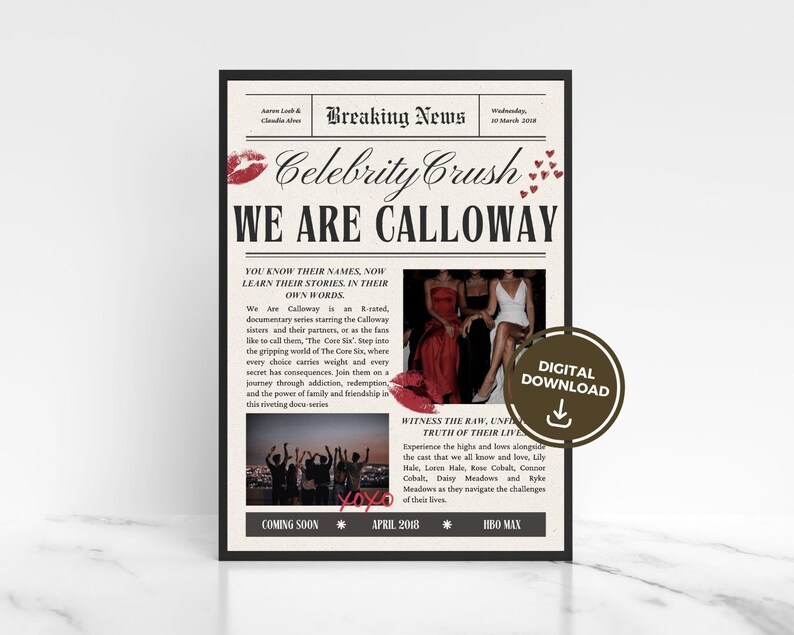 Addicted Calloway Sisters Digital Print Addicted Calloway Poster We Are ...