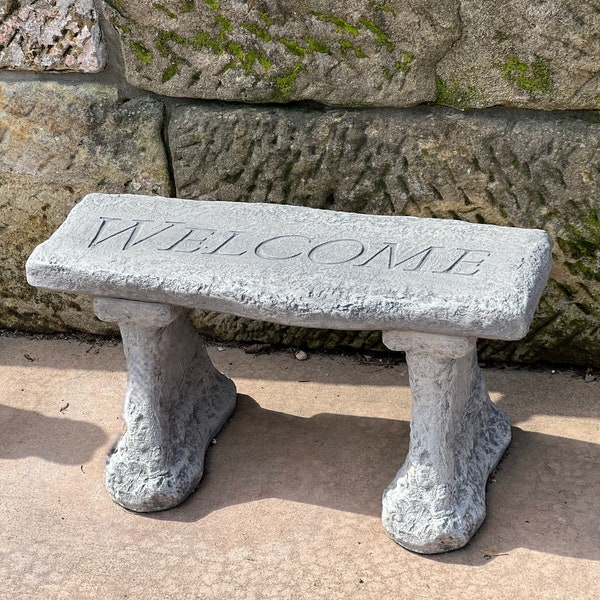 Concrete Bench - Etsy