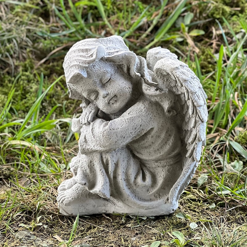 White Large Angel Statue - Etsy
