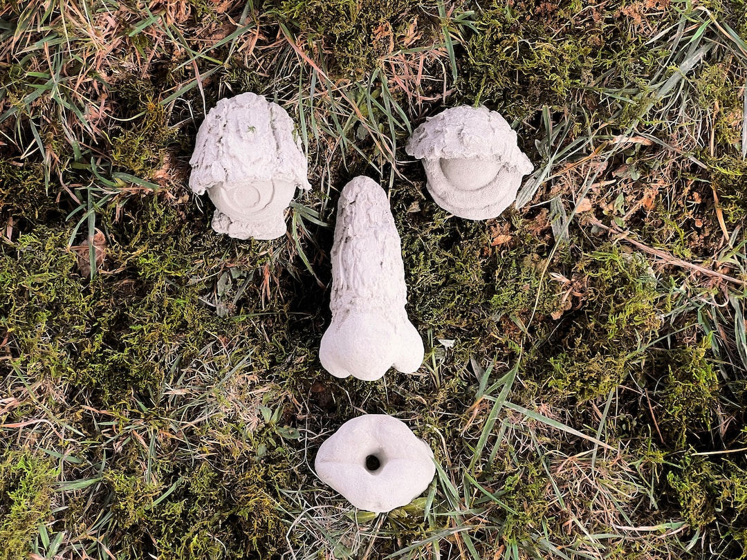 Wall Hanging Tree Face Garden Plaque Sign Concrete Woodland Stump ...