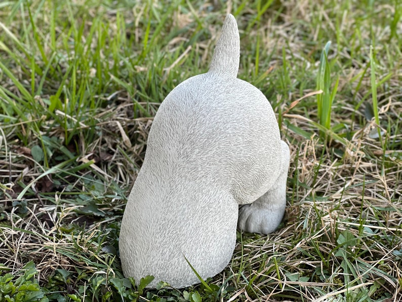 Concrete Digging Dog Statue Stone Funny Dog Figurine Garden Cement ...