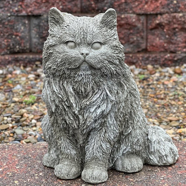 Large Statue Cat - Etsy