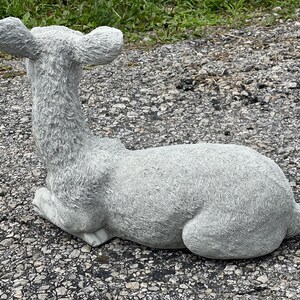 Huge Deer Statue Concrete Garden Sculpture Realistic Forest Animal ...