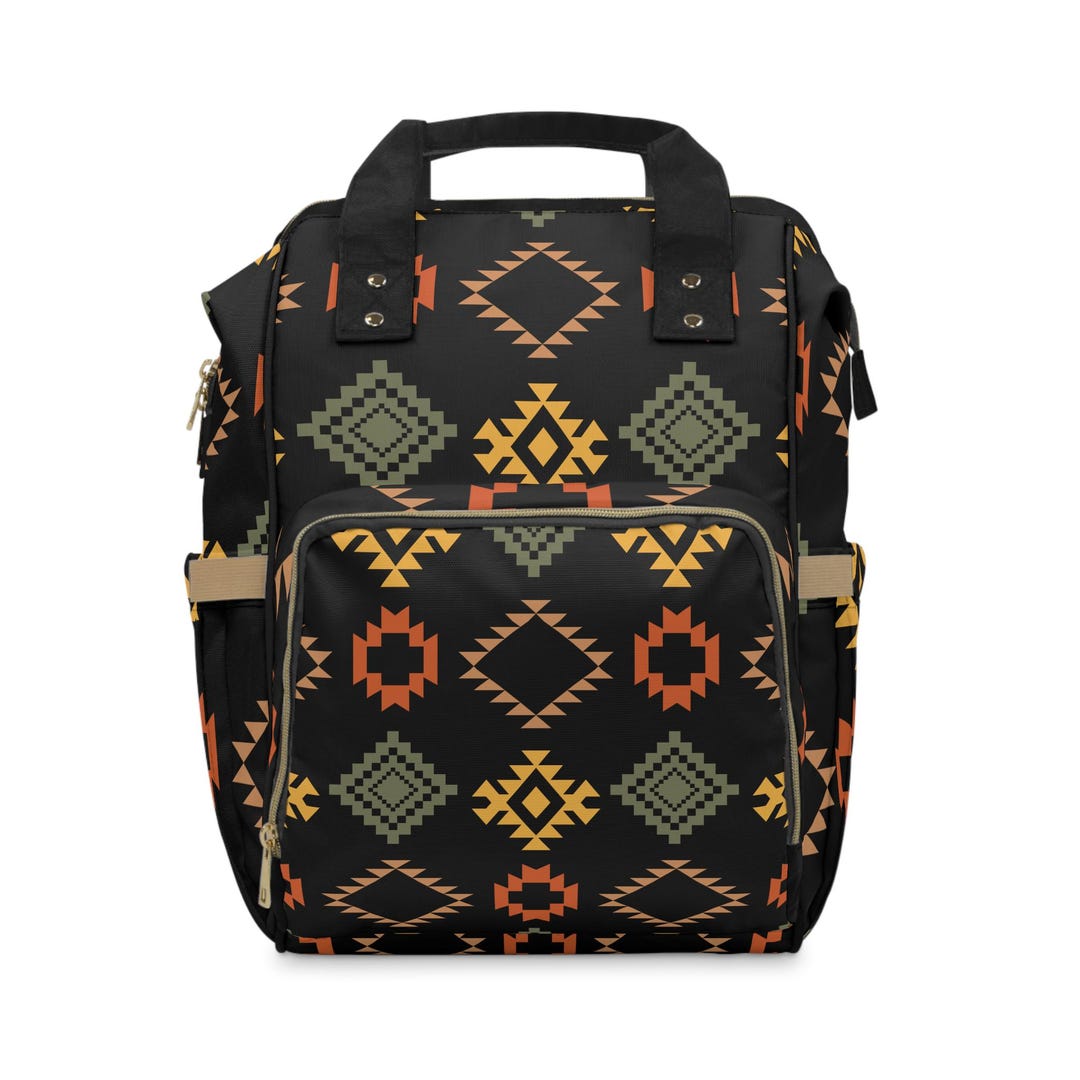 Southwest Multifunctional Diaper Backpack, Gender Neutral Diaper Bag ...