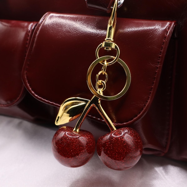 Coach Cherry Keychain - Etsy