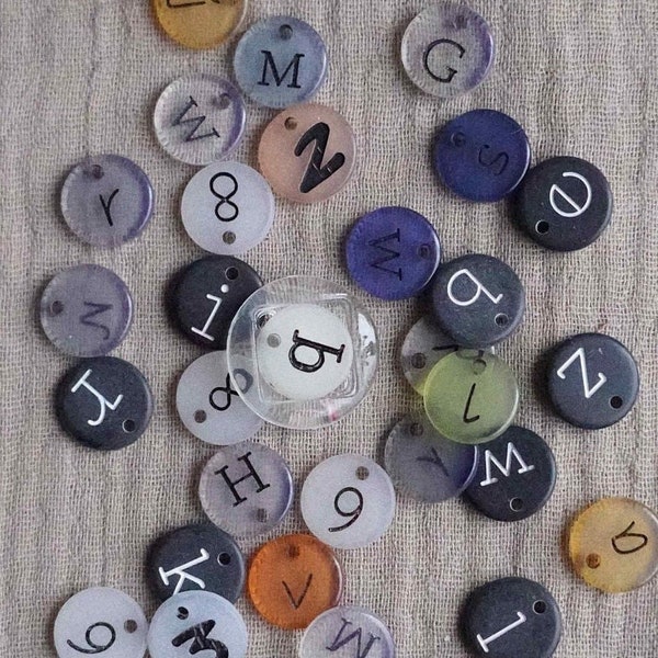 Alphabet Buttons - Etsy