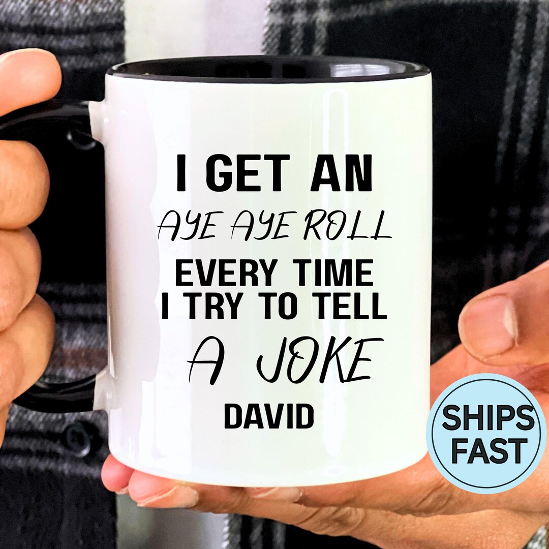 Funny Dad Joke Mug, Joke Mug Gift for Dad, Gift for Dad Who Tells Bad ...