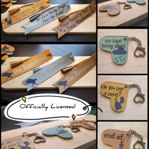 Ravenhood Bookmark Keychain LICENSED - Etsy