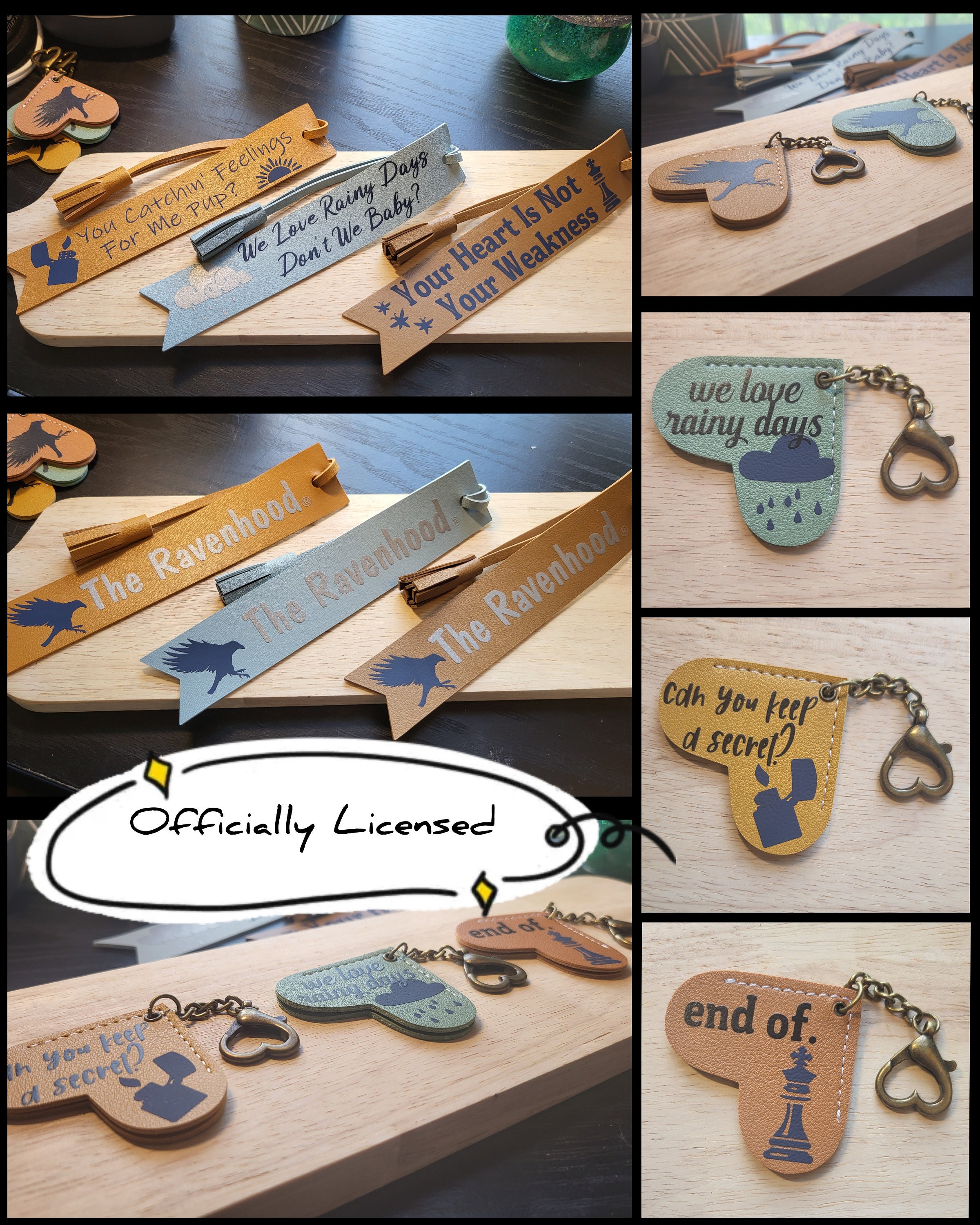 Ravenhood Bookmark Keychain LICENSED - Etsy