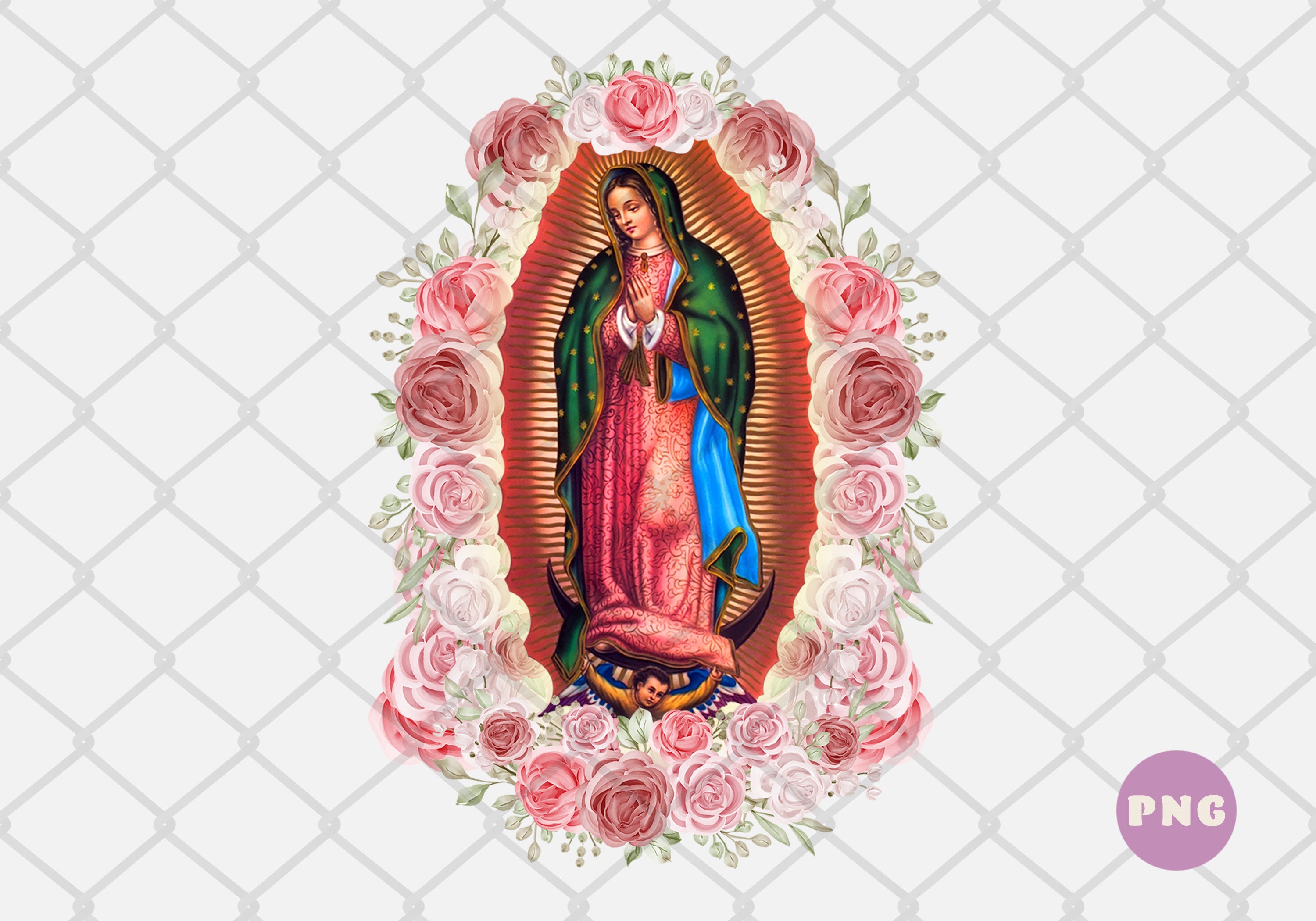 Our Lady Of Guadalupe Clipart Virgin Mary Png Nuestra Señora De