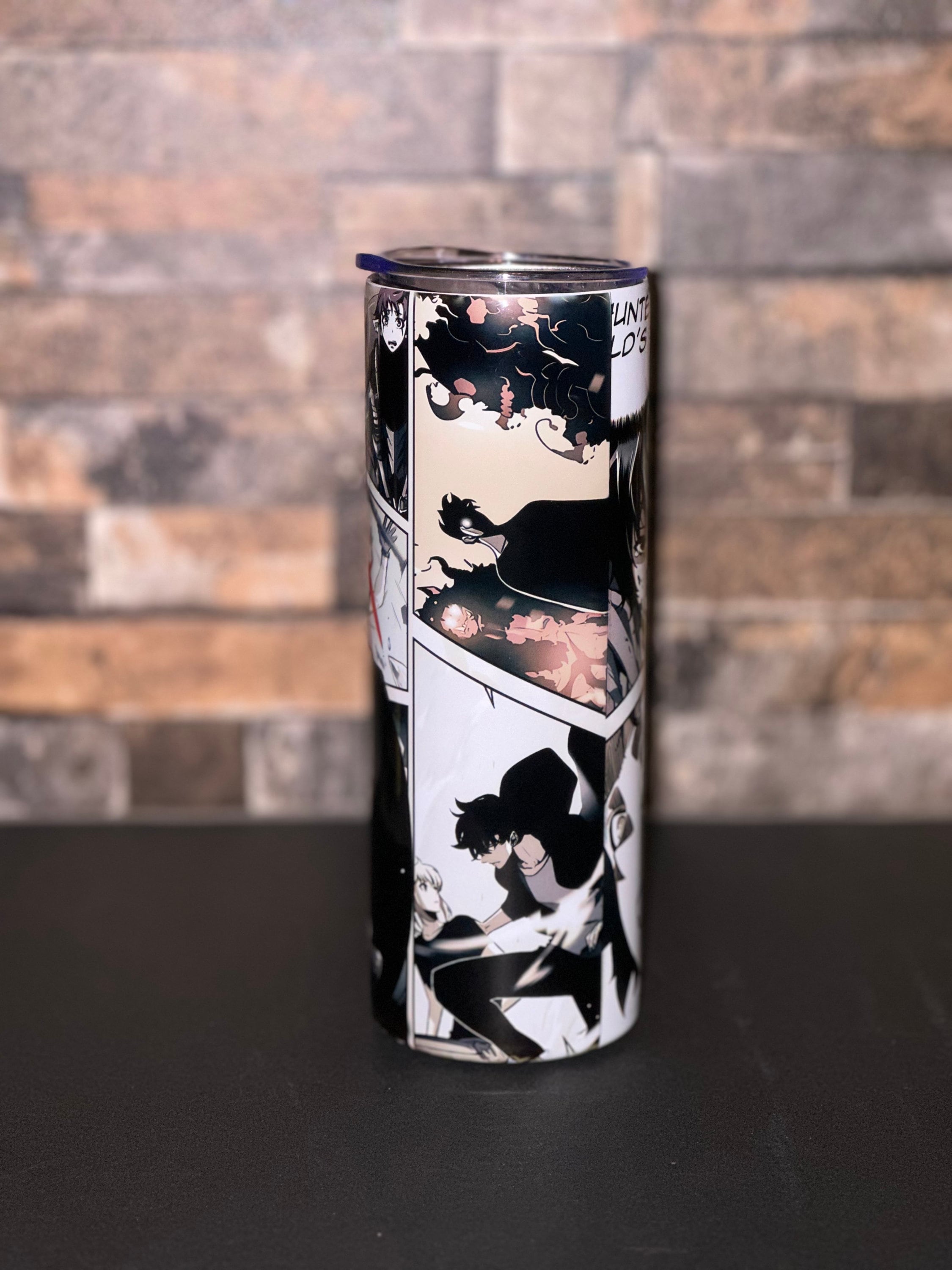 Arise / Jinwoo Sung / Solo Leveling / Ingris/ Stainless Steel Tumbler ...