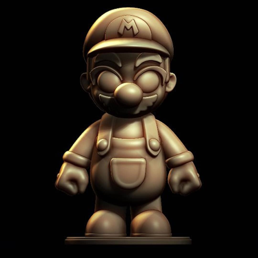 Super Mario Figur 3D STL Fıle - Etsy