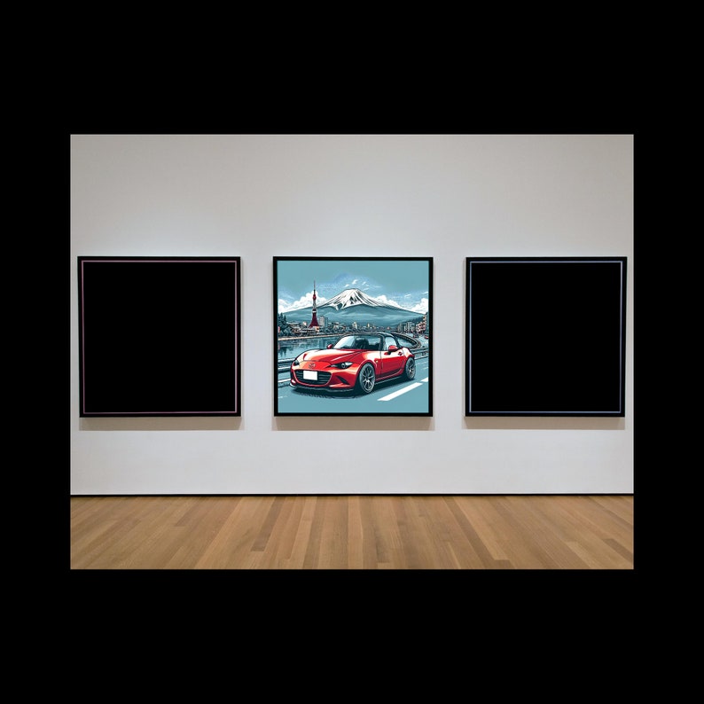 Mazda MX5 ND - JDM Poster, Prints, Office, Bedroom Décor, College Dorm ...