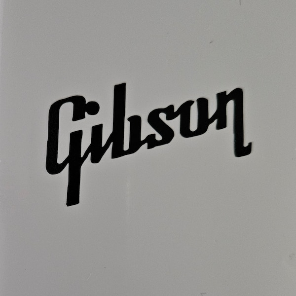 Gibson Guitar Headstock Logo - Etsy