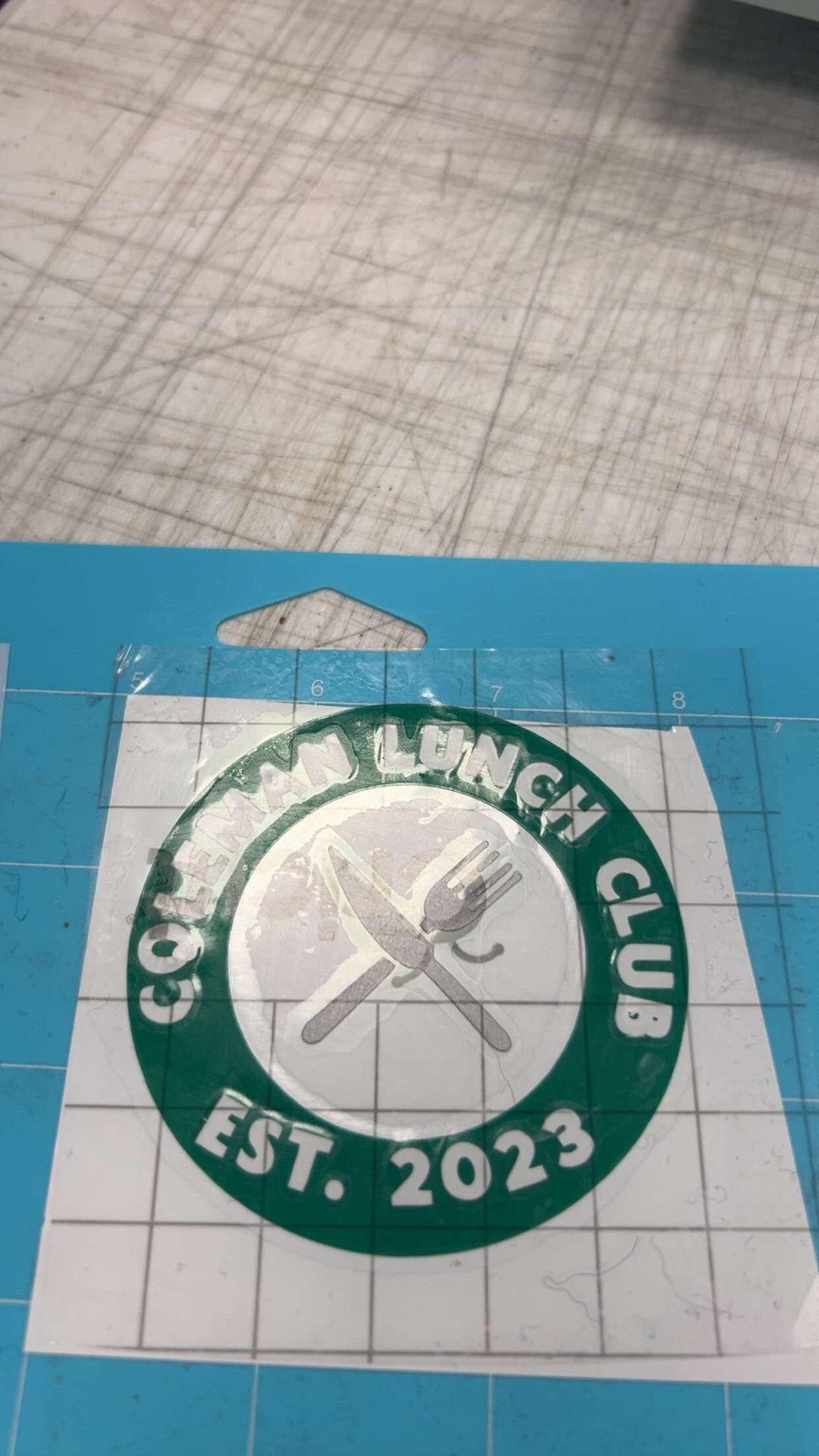 Coleman Lunch Club Sticker - Etsy