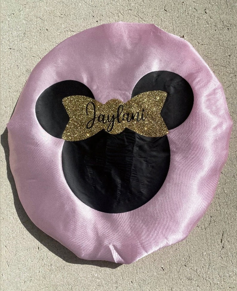 Custom Bonnets/satin Natural Hair Bonnet/custom Long Bonnets ...