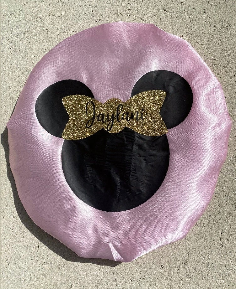 Custom Bonnets/satin Natural Hair Bonnet/custom Long Bonnets ...