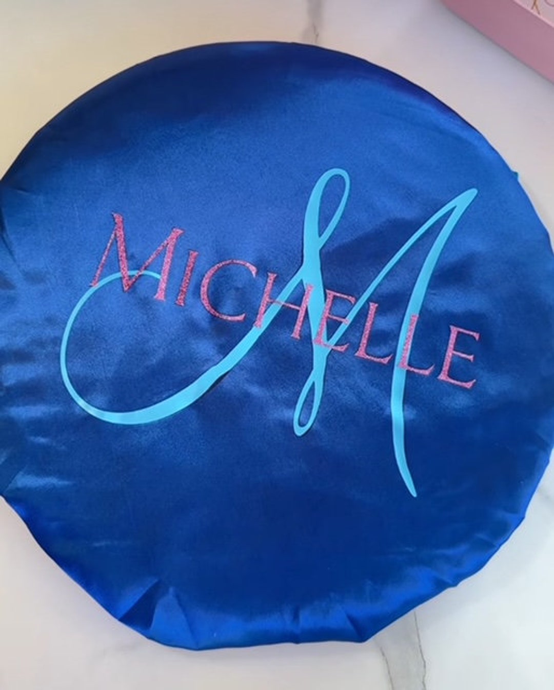 Custom Bonnets/satin Natural Hair Bonnet/custom Long Bonnets ...