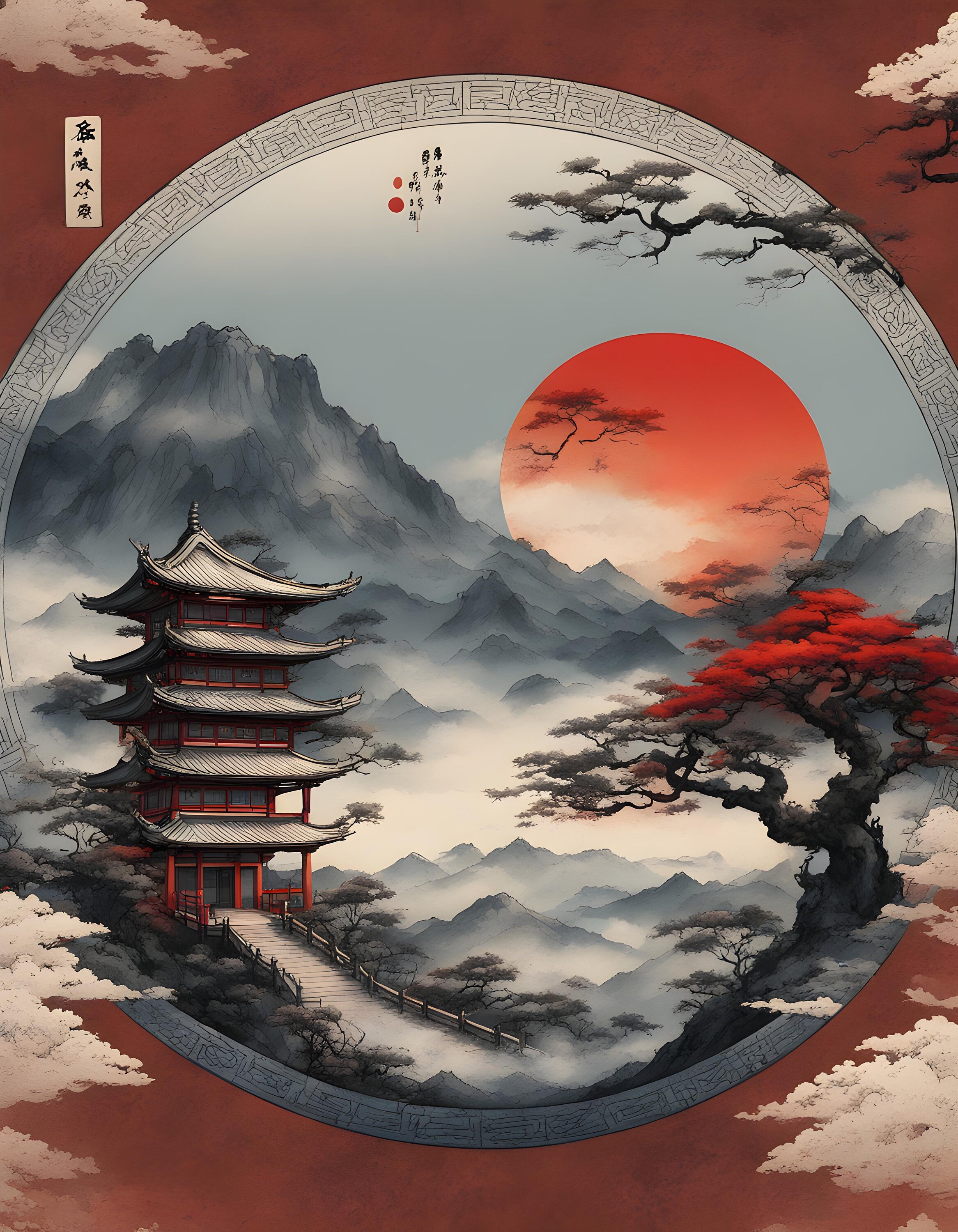 Light of Japan: Sketches of an Ancient World (51 Images) - Etsy