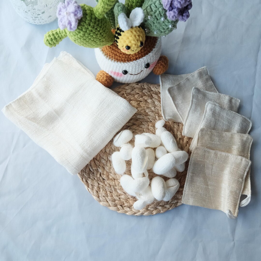 Natural Silkworm Cocoons – Gentle Exfoliation & Deep Skin Cleansing - Etsy