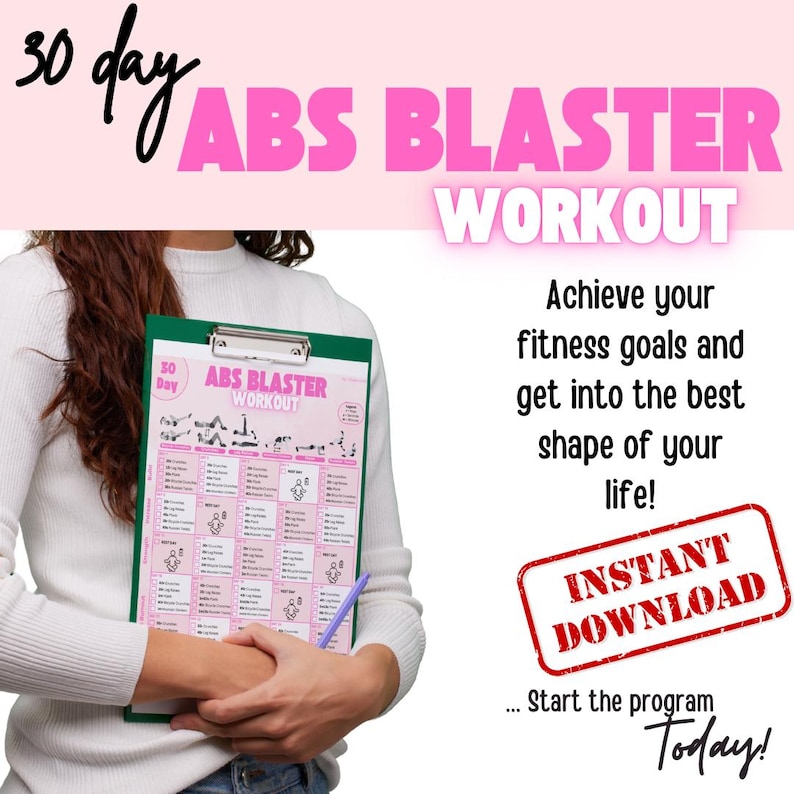 30 Day No Equipment ABS Workout | Guide for Toning and Sculpting Core ...