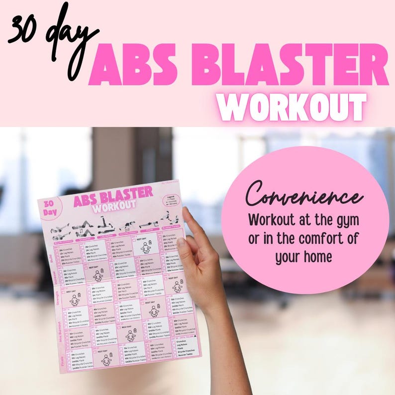 30 Day No Equipment ABS Workout | Guide for Toning and Sculpting Core ...