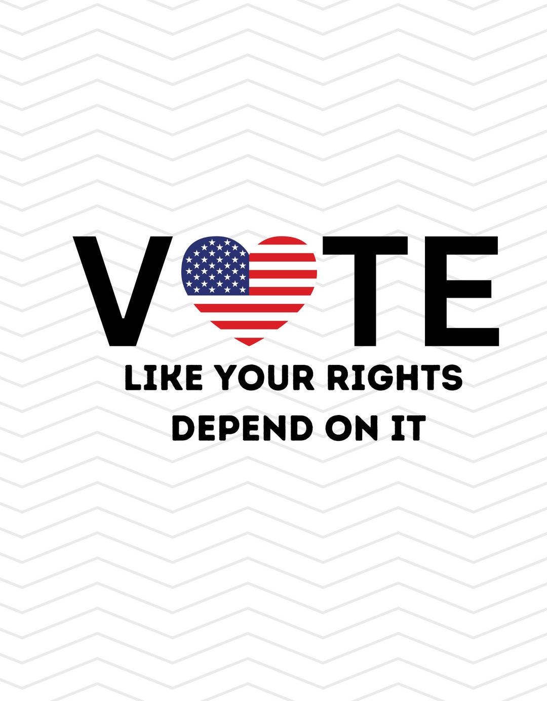Vote Like Your Rights Depend on It PNG Election 2024 Digital Download ...