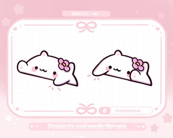 CUSTOM Animated Bongo Cat Twitch Discord Emotes - Etsy