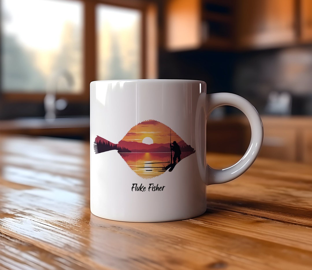 Fluke Fishing Gifts, Best Fishing Gift for Him, Fluke Fishing ...