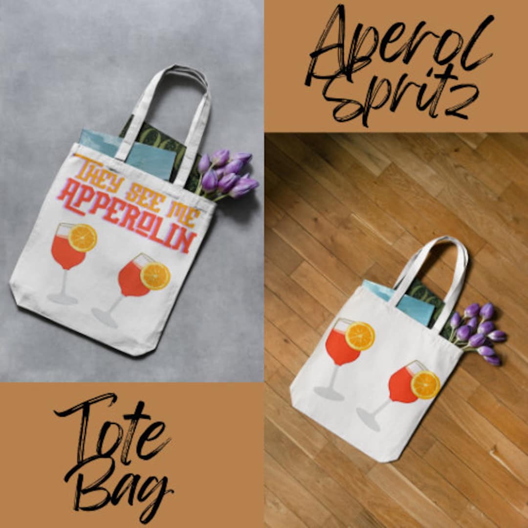 Aperol Spritz, Aperol Spritz Tote Bag, Home Bar, Signature Drink ...