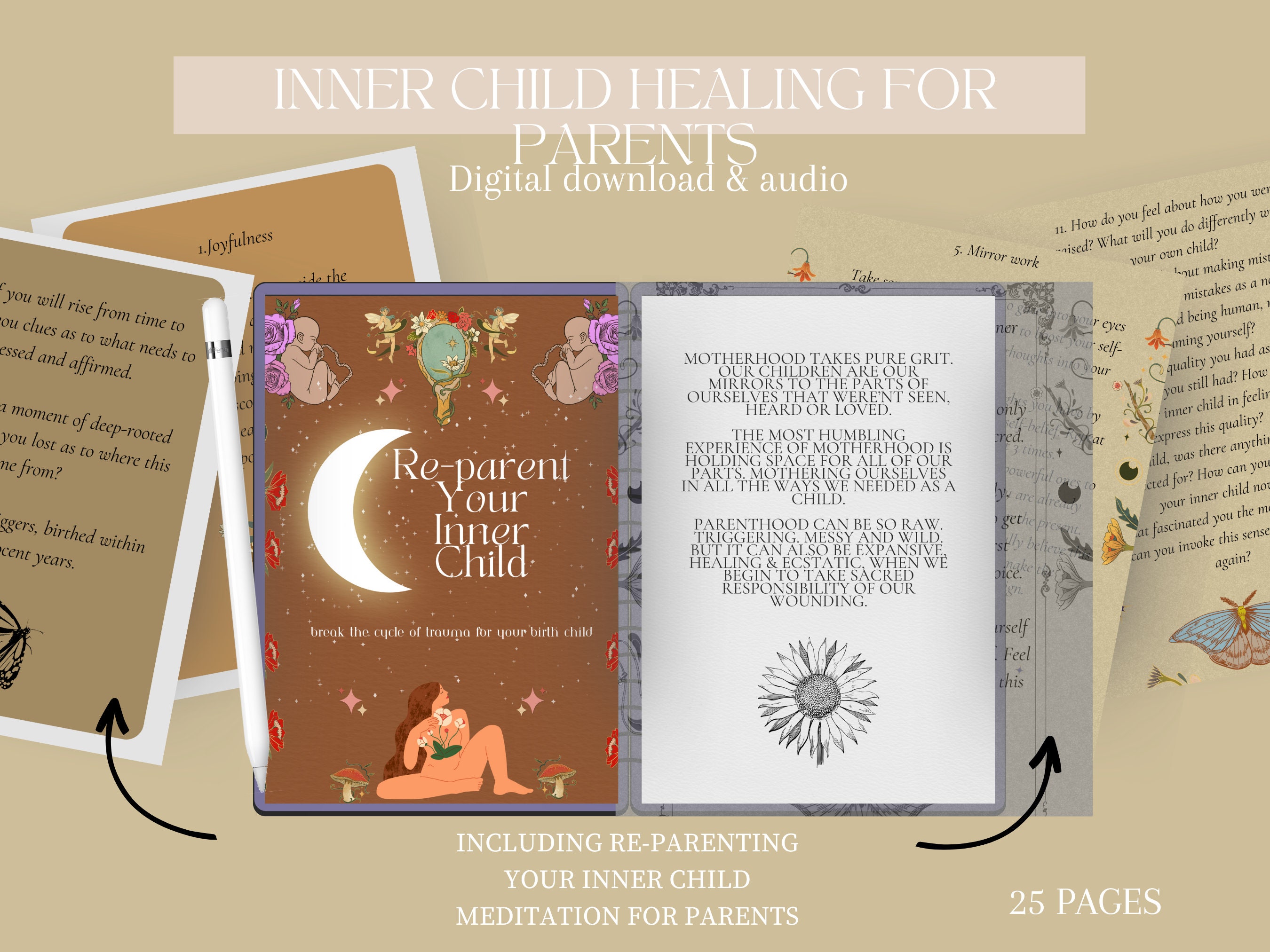 Reparenting Inner Child Healing Childhood Trauma Attachment Journal ...