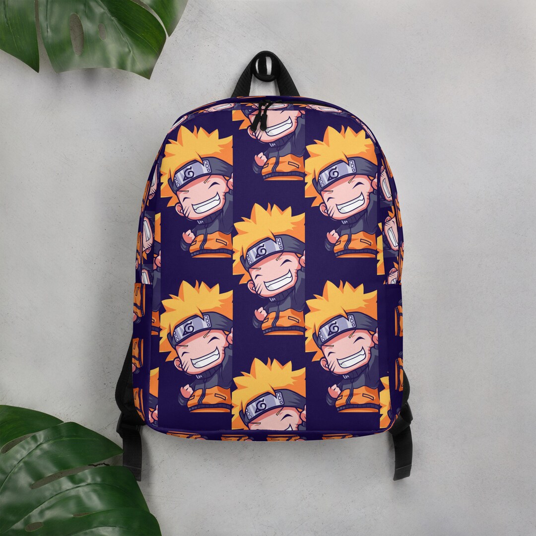 Naruto Design Backpack All-over Print Backpack for Anime Fans - Etsy