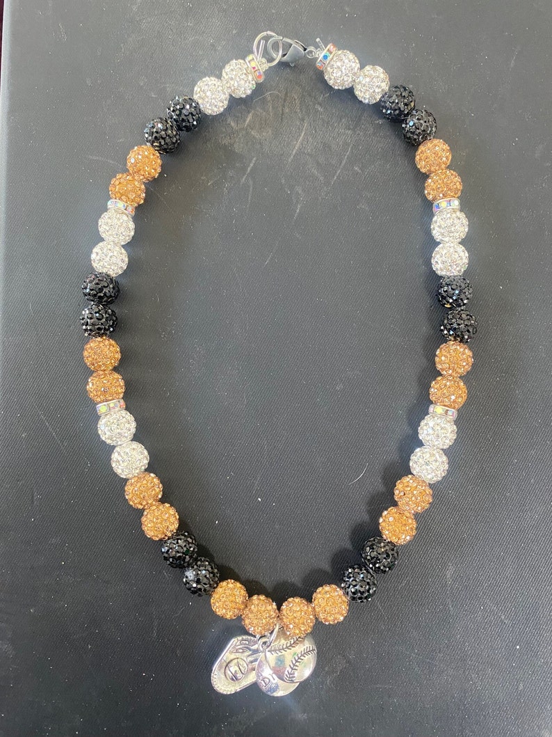 Handmade Custom Baseball Necklace - Etsy