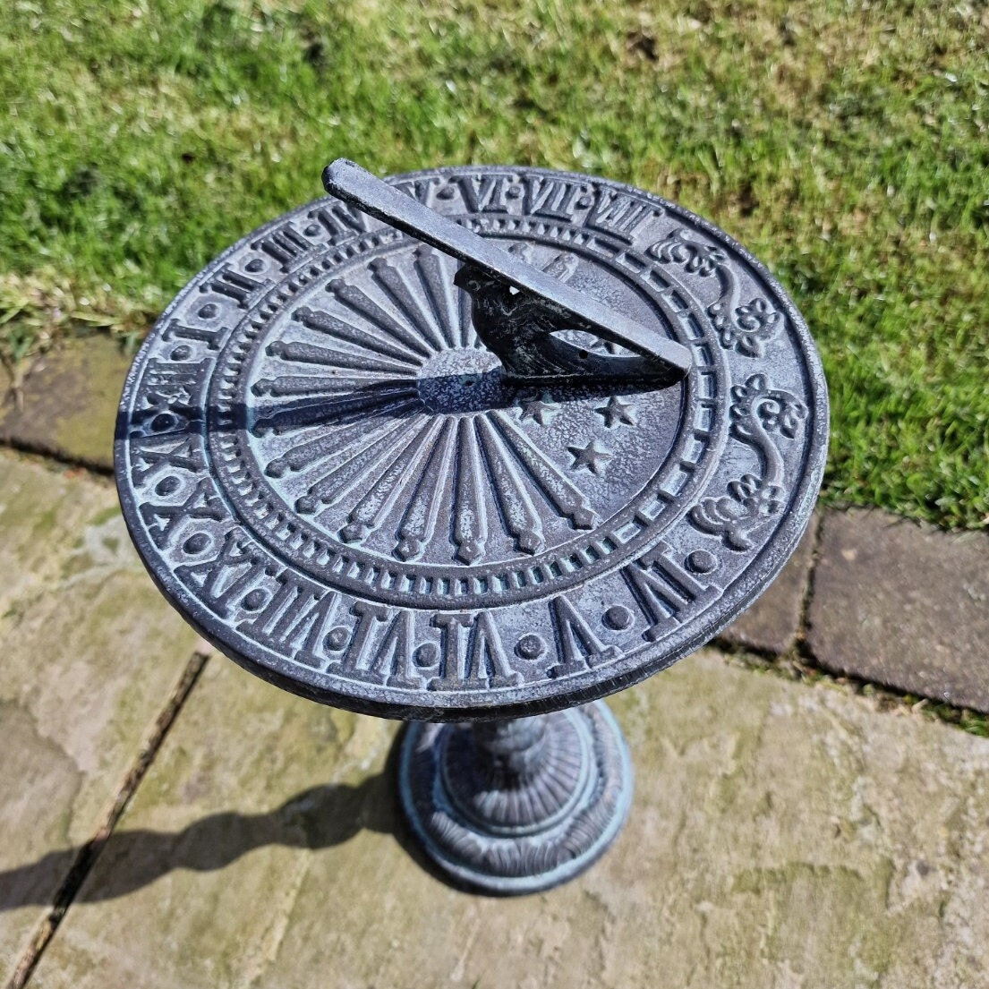Custom Made Sundials The Metal Foundry Outdoor Sundial Stand Plinth ...