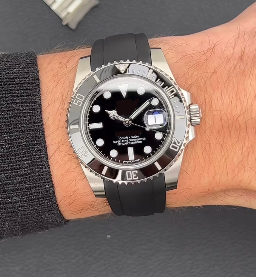 Rubber B Watch Strap for GMT 20mm - Etsy