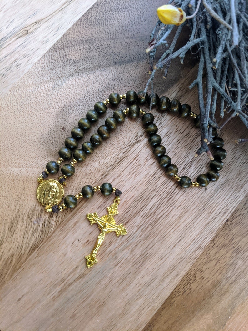 Holy Face Chaplet Rosary Indulgenced Prayer Handmade Rosary - Etsy