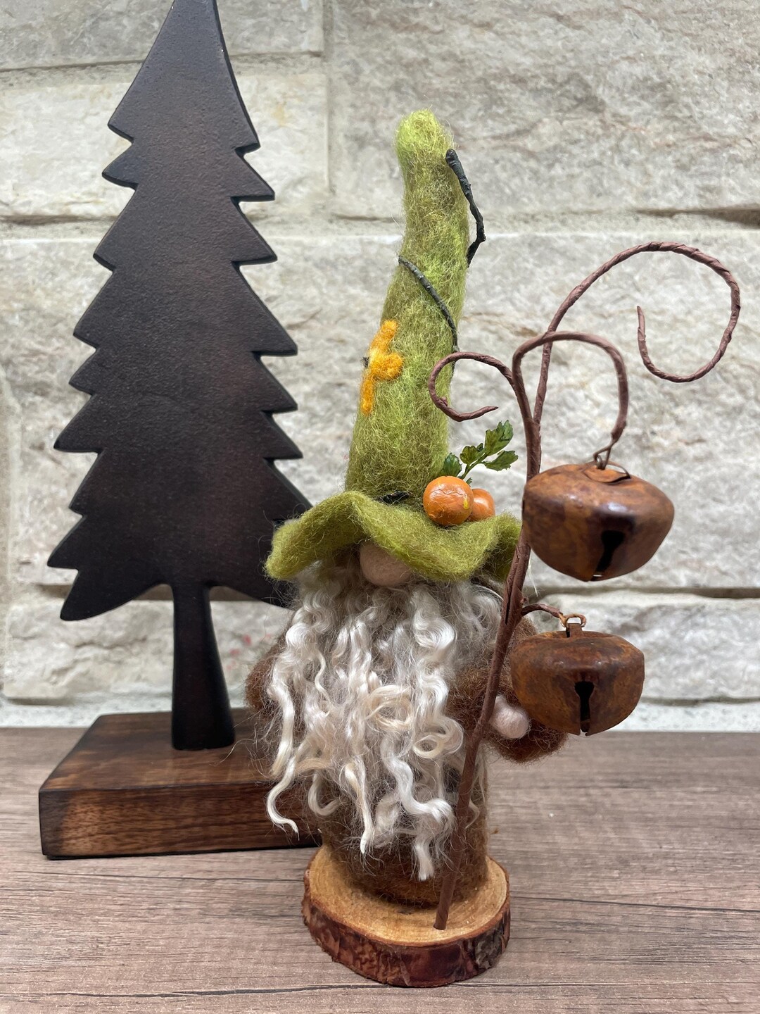 Wizard Needle Felted Wool Wizard Forest Wizard Hand Crafted Wool ...