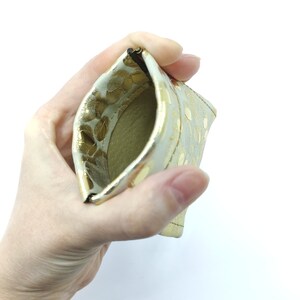 Real Leather Coin Purse, Coin Pouch, Squeeze Coin Wallet, Mini Travel ...