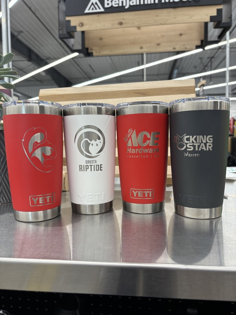 20oz Custom Engraved Yeti Rambler, Yeti Tumbler Personalized - Etsy