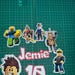 Custom Roblox Cake Topper Set | Double Layered Topper | Roblox ...