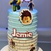 Custom Roblox Cake Topper Set | Double Layered Topper | Roblox ...