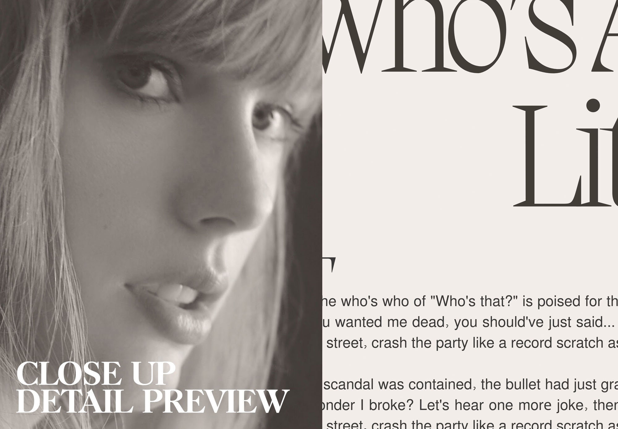 Póster TS Taylor The Tortured Poets Department TTPD Album Nuevo 2024 TS ...