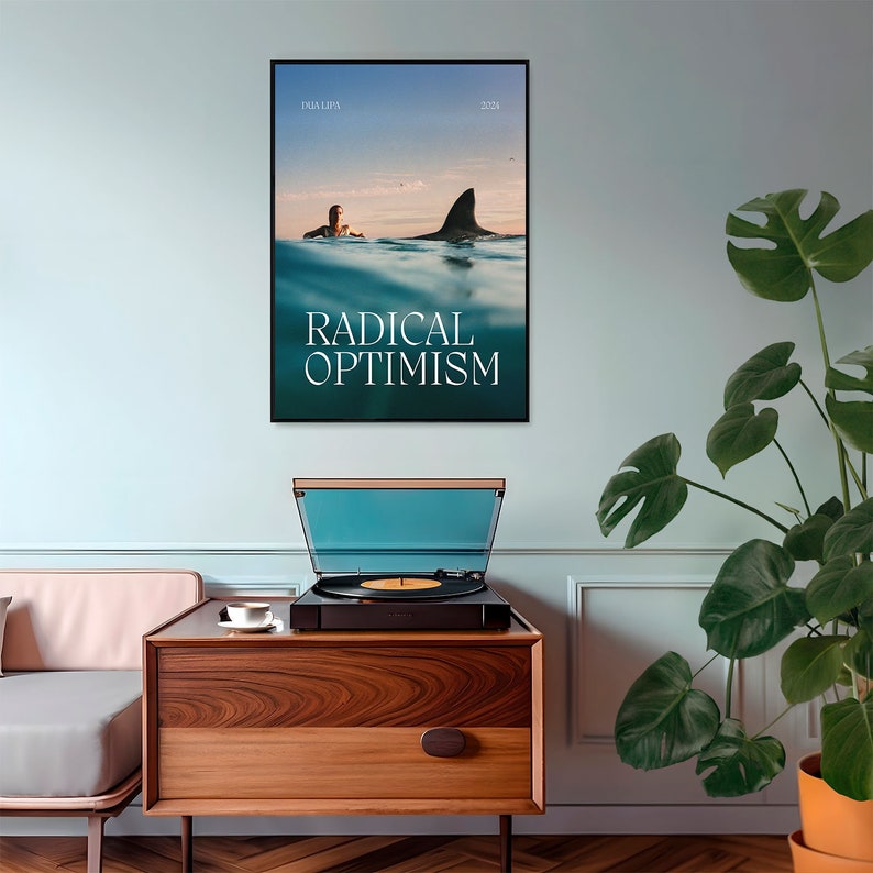 DUA LIPA POSTER Radical Optimism Poster Retro Style Movie Poster ...