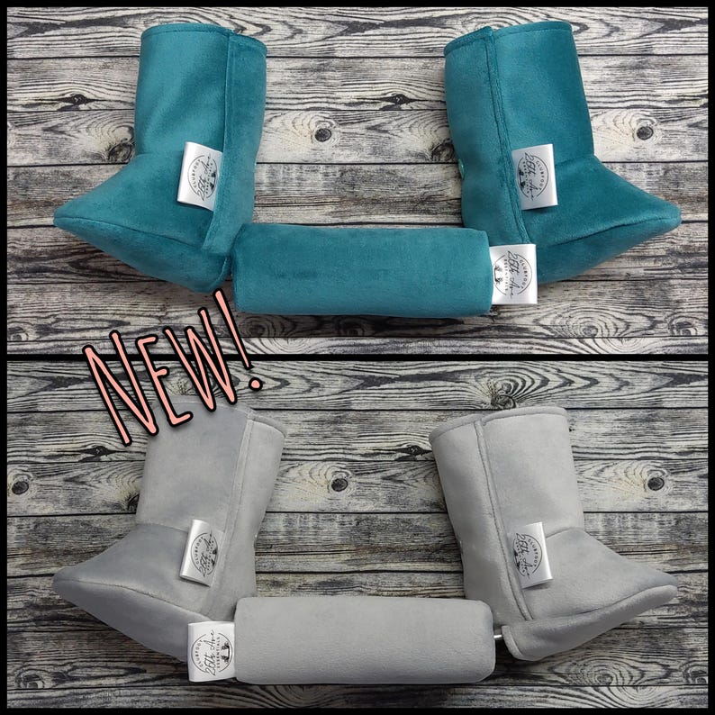 Clubfoot Boot Covers, SUEDE + FLEECE, Warm, Durable, Washable, Fits All ...